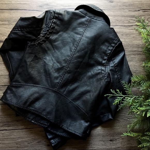 Boohoo | Jackets & Coats | Flared Sleeve Biker Jacket | Poshmark